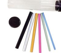 China Colorful 6pcs C Curve Metal Rod Sticks DIY Nail Art Tool for sale