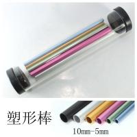 China Colorful 6pcs C Curve Metal Rod Sticks DIY Nail Art Tool for sale