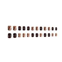 China Rubioaroma Wholesale Press On Nails Nude Nails With Glue French Almond Reusable Acrylic False Nails Artificial Fingernails for sale