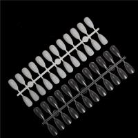 China 5Pcs/Bag Natural Color 24tips DIY Nail Art Display Chart for French Style ODM/OEM for sale