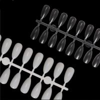 China 5Pcs/Bag Natural Color 24tips DIY Nail Art Display Chart for French Style ODM/OEM for sale