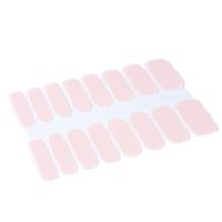 China 3D Gel Nail Wraps Semi-Cured Gel Strips with Solid Color and Long-Lasting Effect for sale