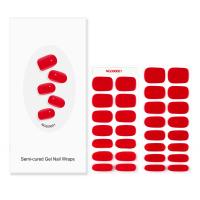 China Upgrade Your Nail Game with Eco-friendly Semi Cured Gel Nail Stickers and UV Lamp for sale