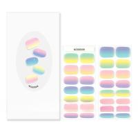 China Upgrade Your Nail Game with Eco-friendly Semi Cured Gel Nail Stickers and UV Lamp for sale