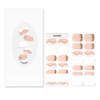 China Upgrade Your Nail Game with Eco-friendly Semi Cured Gel Nail Stickers and UV Lamp for sale