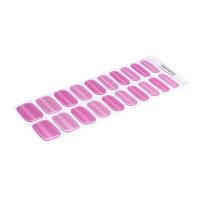 China 2023 New Trend gel nail wraps pink cat eye pattern semi cured gel nail stickers for sale