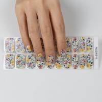 China Custom Semi-cured Gel Nail Strips for Finger Nail Art Eco-friendly Nail Beauty Products for sale