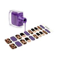 China Sticker nail polish/NG series nail sticker wraps for sale