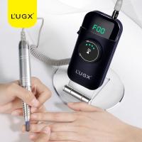 China UGX 35000rpm Electric Brushless Low Noise Drill Nails Machine with AC Charge Adaptor for sale