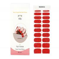 China Fashion wholesale beauty Semi Cured Gel Nail Stickers for women for sale