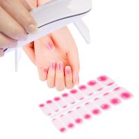 China Solid Color Full Cover Semi Cured Gel Fake Nails for Customer's Requirement Customized for sale