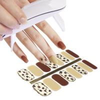 China Solid Color Full Cover Semi Cured Gel Fake Nails for Customer's Requirement Customized for sale