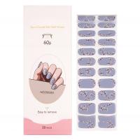 China 2023 Luxury Cute Flower Design Gel Nail Wraps at for Eco-friendly Nontoxic Nail Art for sale