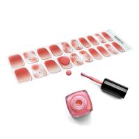 China Non Toxic Nail Art Wraps Sticker Decals Strips for Fashionable Nails Beauty Products for sale