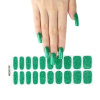 China Non Toxic Nail Art Wraps Sticker Decals Strips for Fashionable Nails Beauty Products for sale