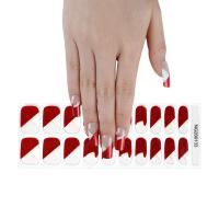 China Non Toxic Nail Art Wraps Sticker Decals Strips for Fashionable Nails Beauty Products for sale