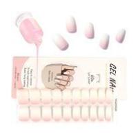 China Eco-friendly 3D Solid Color UV Gel Nail Stickers for Long Lasting Semi Cured Nails for sale