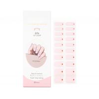 China Long Lasting Gel Nail Wraps Red Series Semi Cured UV Lamp Styles for Finger Nail Art for sale