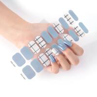 China New Hot Factory Price 2021 Korea Nail Polish Stickers Gel Nail Sticker for sale
