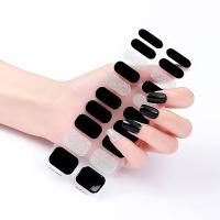 China New Coming Wholesale Price Semicured Gel Nail Sticker Korean for sale