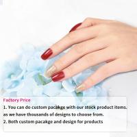 China New Coming Wholesale Price Semicured Gel Nail Sticker Korean for sale