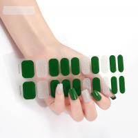 China New Coming Wholesale Price Semicured Gel Nail Sticker Korean for sale