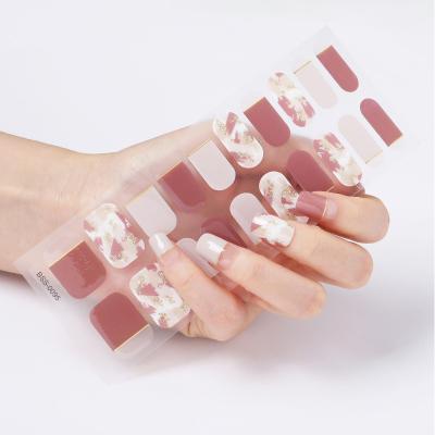 China New Gorgeous Wholesale Personalized Non-Toxic Fall Nail Decals Factory Supply for sale