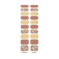 China China Manufacturer Gel Nail Polish Sticker 2021Checked Gel Nail Wraps for sale