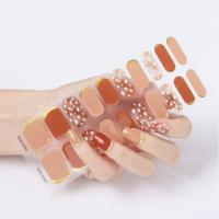 China New Material Low Price Custom Printed 2D Custom Nail Decal Printing For Girl for sale