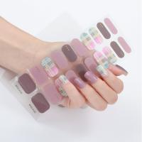 China New Material Low Price Custom Printed 2D Custom Nail Decal Printing For Girl for sale
