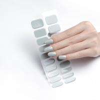 China New Trends Nail Sticker Easy To Apply And Remove Gel Nail Wraps Supplier From China for sale