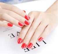 China OEM ODM Nail Paint Solid Color Strips with Designs Custom Semi Cured Gel Polish Wraps for sale