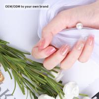 China Top Sale 100% Full Inspection Touch Feeling Gold Gel Nail Wraps Semi Cured Supplier From China for sale
