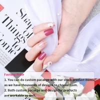 China Top Sale 100% Full Inspection Touch Feeling Gold Gel Nail Wraps Semi Cured Supplier From China for sale
