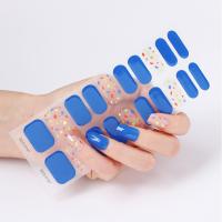China 2022 Korea 100% Full Test Oem Accept Plastic Gel Nail Wraps Silver Wholesale In China for sale