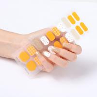 China New Scenarios High Quality Customized Self-Adhesive Nail Wraps Gel Polish Holiday Factory From China for sale