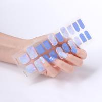 China New Scenarios High Quality Customized Self-Adhesive Nail Wraps Gel Polish Holiday Factory From China for sale