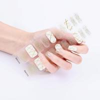 China New Scenarios High Quality Customized Self-Adhesive Nail Wraps Gel Polish Holiday Factory From China for sale