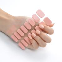 China New Material Wholesale Customization Waterproof Gel Nail Stickers Manufacturer From China for sale