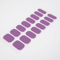 China Wholesale Gel Nail Polish Stickers New Trends Factory Price Colorful Semi Gel Nail Sticker Factory In China for sale