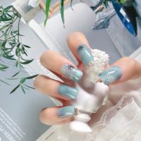 China Customized Colorful Paper Nail Wraps Sticker for Christmas Gel Nail Strips in 2024 for sale