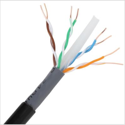 China OEM Outdoor 300m Cat6 Utp Network Cable Double Jacket Waterproof for sale