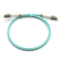 China MM Type 1M / 2M / 3M Armored Fiber Optic Patch Cord FC LC UPC OM3 for sale