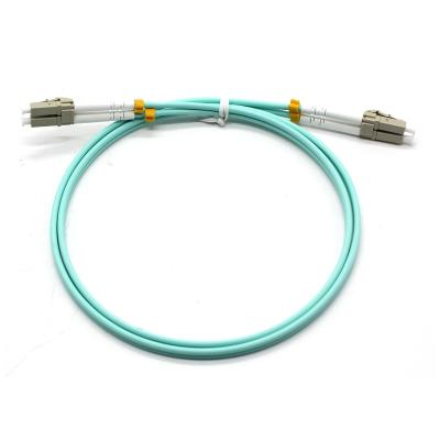 China MM Type 1M / 2M / 3M Armored Fiber Optic Patch Cord FC LC UPC OM3 for sale