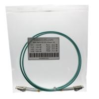 China OM3 LC MM 50 / 125um Duplex Optic Fiber Patch Cord 3.0mm 2.0mm Aqua Color for sale