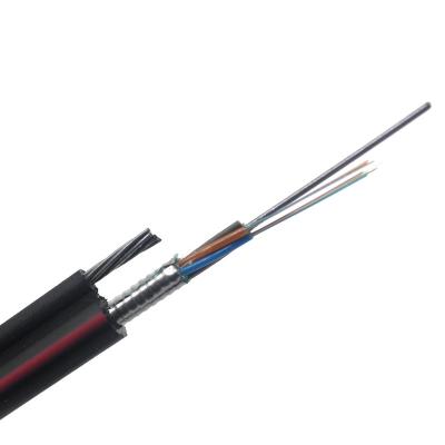 China GYTC8S GYTC8A 8 12 24 96 Core Aerial Fiber Optic Cable Self Supporting Figure 8 for sale