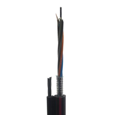 China 12 24 36 Core Gytc8s Outdoor 48 Strands Fiber Optic Cable Figure 8 for sale