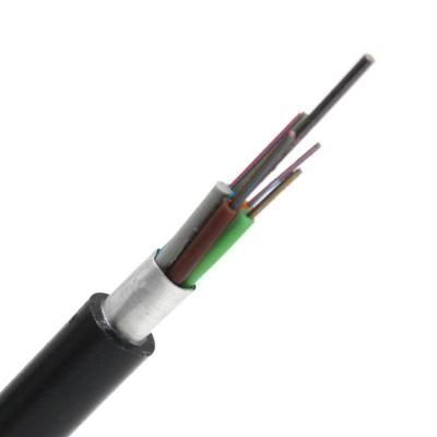 China Armoured 24 48 96 Core Outdoor Fiber Optic Cable GYTA / GYTS / GYTA53 1KM for sale