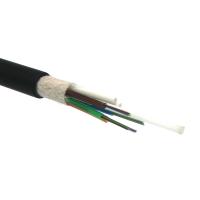 China Aerial GYFTY 12 24 48 Core Outdoor Fiber Optic Cable With FRP Strength Member for sale