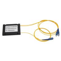 China Single Mode Fiber Optical ABS Box Splitter 1x2 48 16 32 64 2.0mm 3.0mm for sale